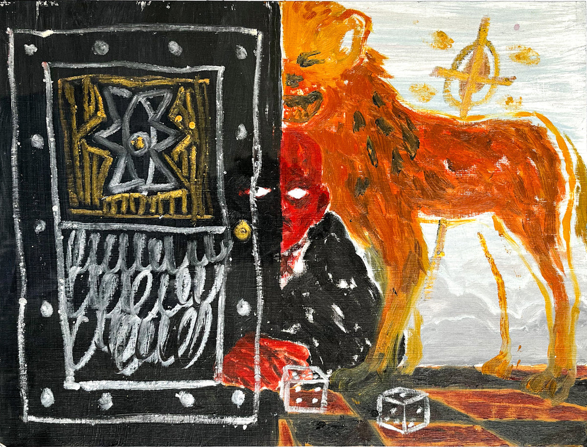 Kay Gasei - A Ritual of a Faustian Game (sketch) – Delphian Gallery